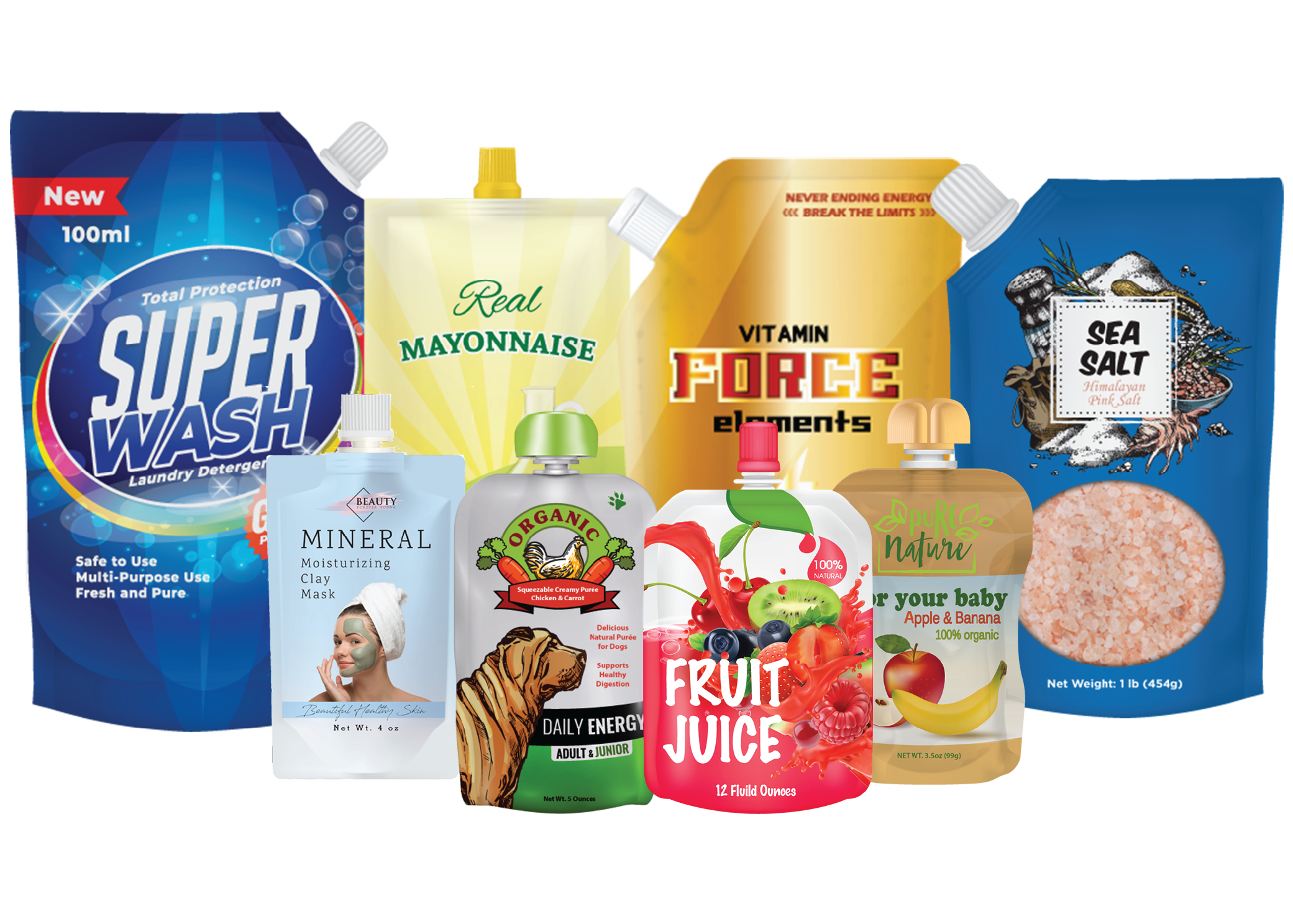 Pouch Formats - Gusset Bottom Pouches & Personal Care Pouchers | Food ...