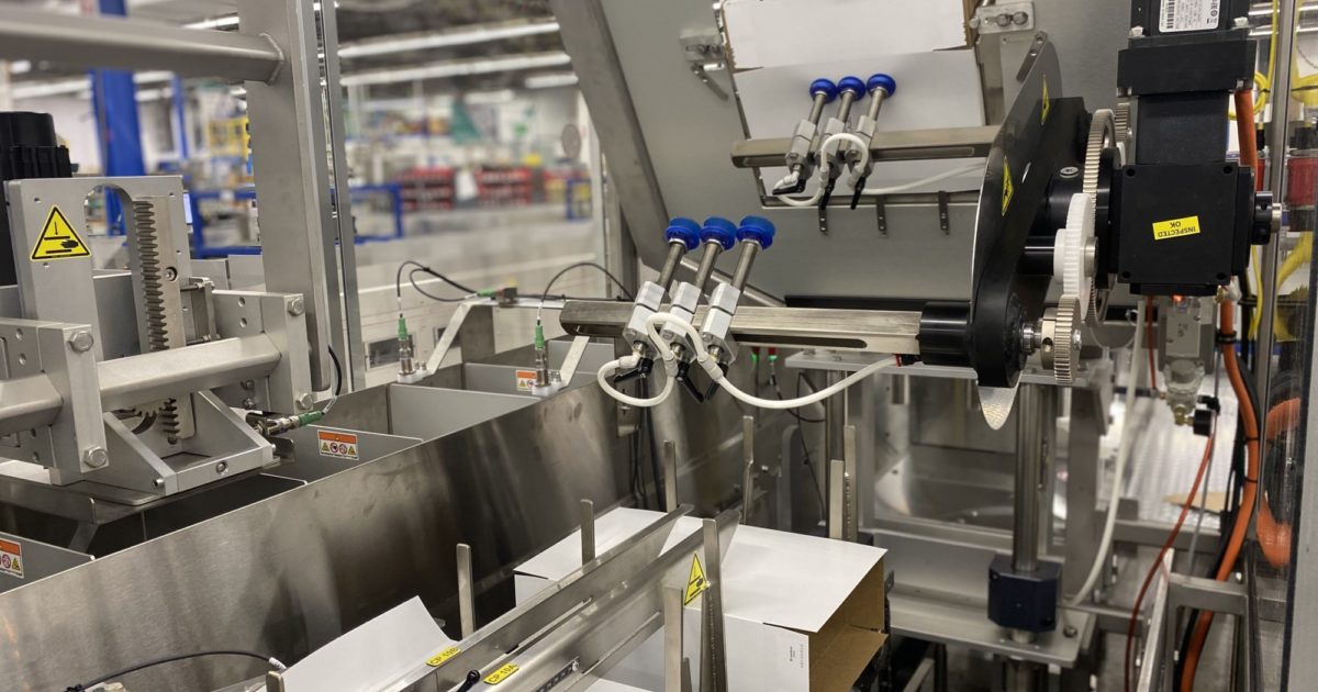 End Load Cartoners - Bartelt VP-1 Variety Pack Cartoner | Cartoning ...